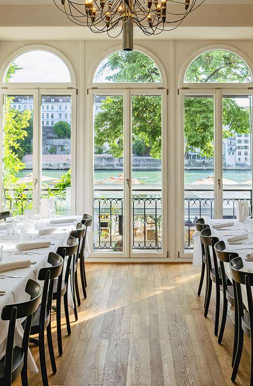 Restaurant und Terrasse | Krafft Basel