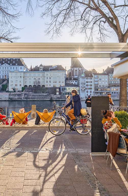 Restaurant und Terrasse | Krafft Basel