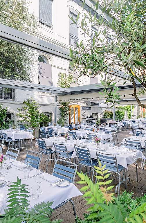 Restaurant und Terrasse | Krafft Basel
